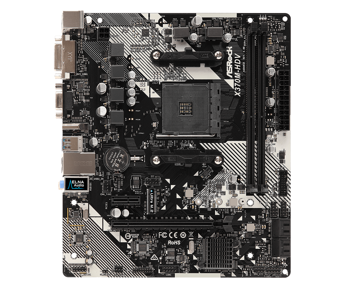 ASRock > X370M-HDV R4.0